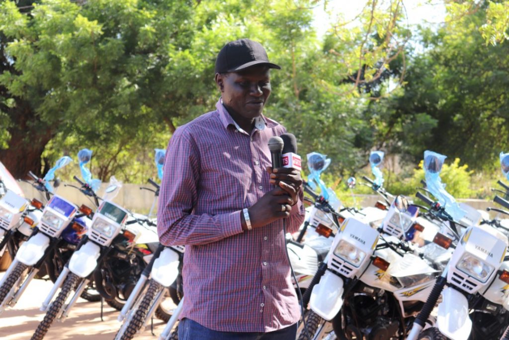 Roots Project Handing Over 16 Motorbikes To Implementing Partners ...