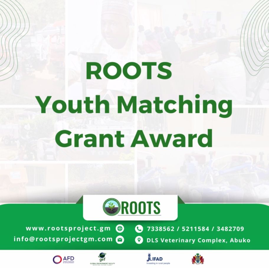 ROOTS Youth Based Matching Grant Handing Over Ceremony: Supporting Young Gambian Entrepreneurs ...